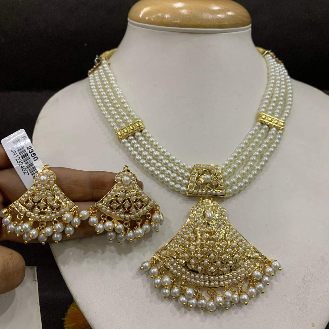 Buy Latest Jadau Necklace Sets Online (2024)- Vijay & Sons